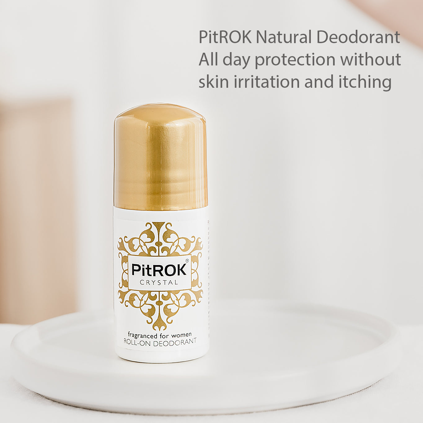 PitROK Crystal ROLL-ON Deodorant for Women 50ml **More stock coming so ...